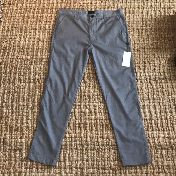Pants | I Love Ugly Smart Pant Grey Twill | Poshmark
